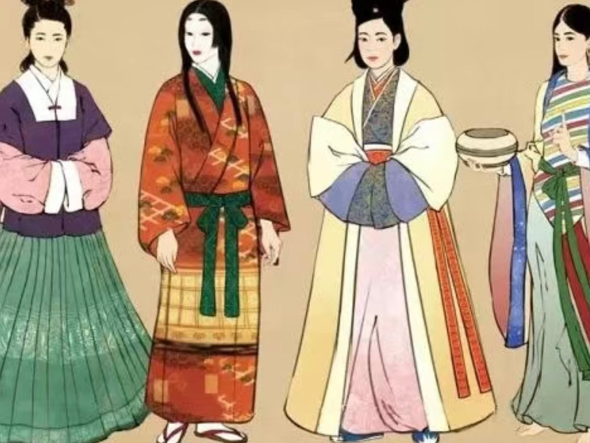 Can You Tell the Difference Between Hanfu, Hanbok, and Kimono? – Hanfu ...