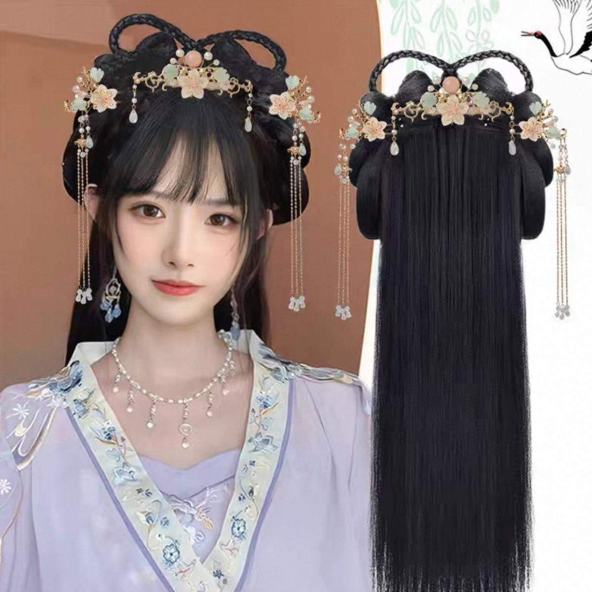 Costume Hair Wigs, Buns and Extensions for Women – Hanfu Story