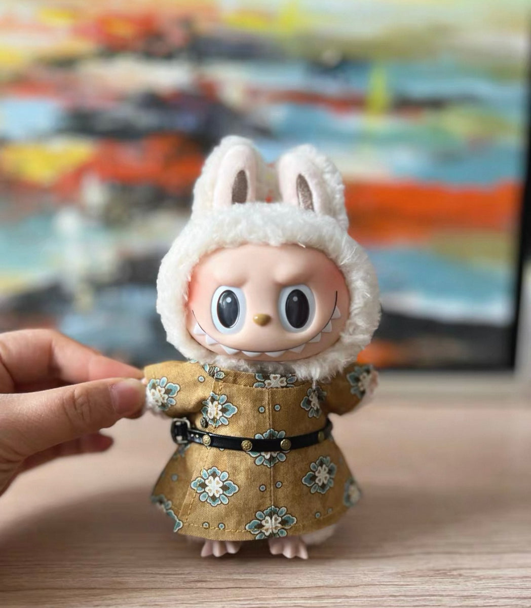 17cm Labubu Plush Doll Traditional Costume - Tang Dynasty – Hanfu Story