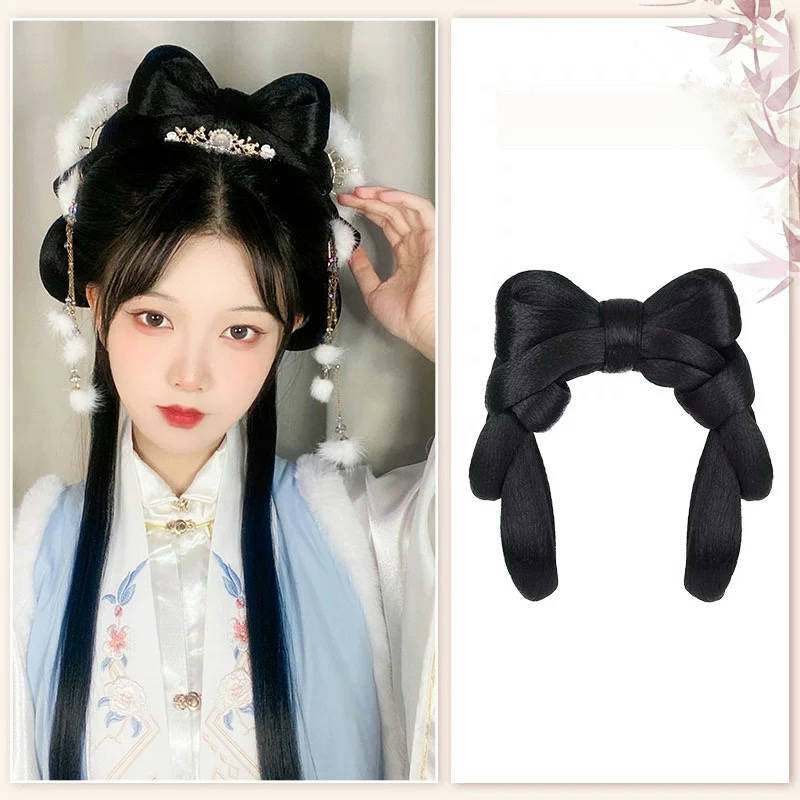 Ancient Chinese Hair Bun, Hanfu Headband, Extensions – Hanfu Story