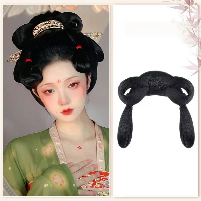 Ancient Chinese Hair Bun, Hanfu Headband, Extensions – Hanfu Story
