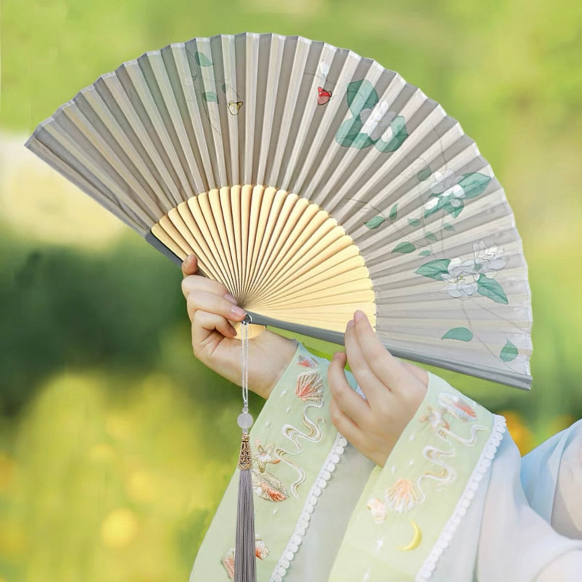 East Asia Hand Fans, Folding Fans for Traditional Costumes – Hanfu Story