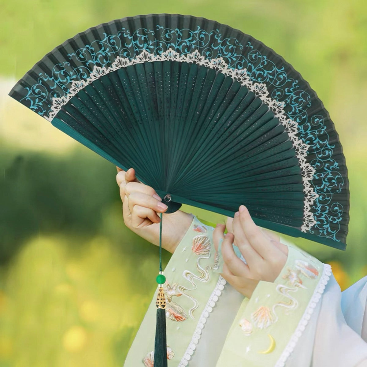 East Asia Hand Fans, Folding Fans for Traditional Costumes – Hanfu Story