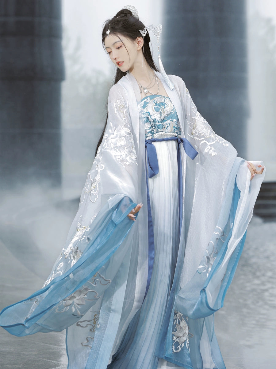 Dragon Queen 龙帝 - Tang Dynasty Style Hanfu Dress Heziqun – Hanfu Story