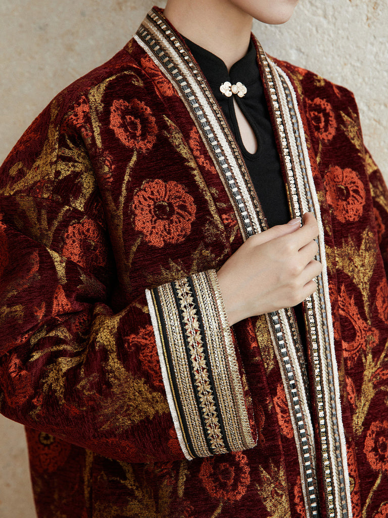 New Chinese Style Jacket - Yanying 烟景 – Hanfu Story