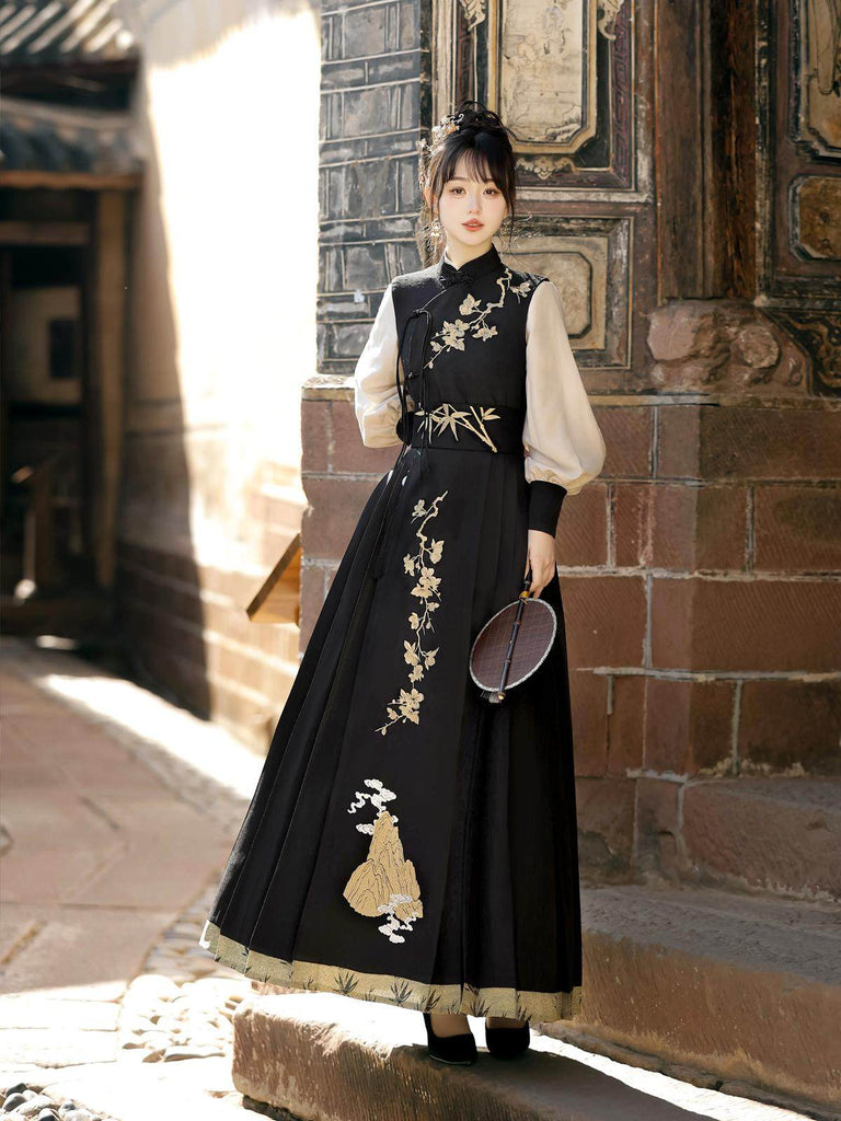 New Chinese Martial Arts Style Chivalrous Hanfu - Yunshan 云山 – Hanfu Story