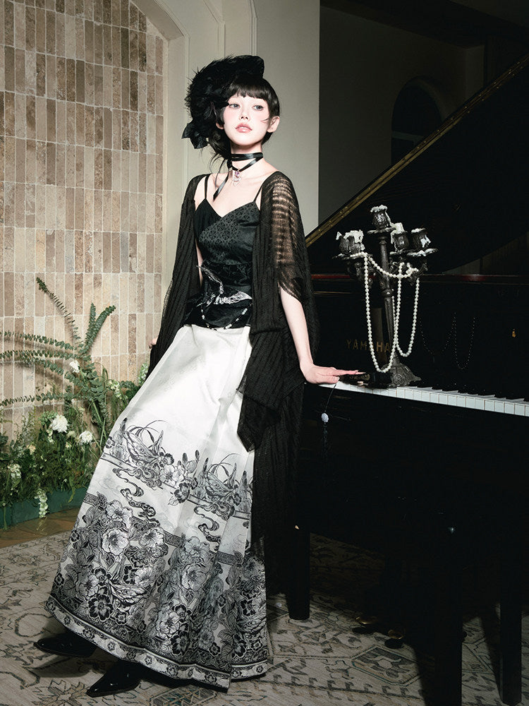 Ming Dynasty Mamianqun - Mrs. Tan Mo 谈墨夫人 – Hanfu Story