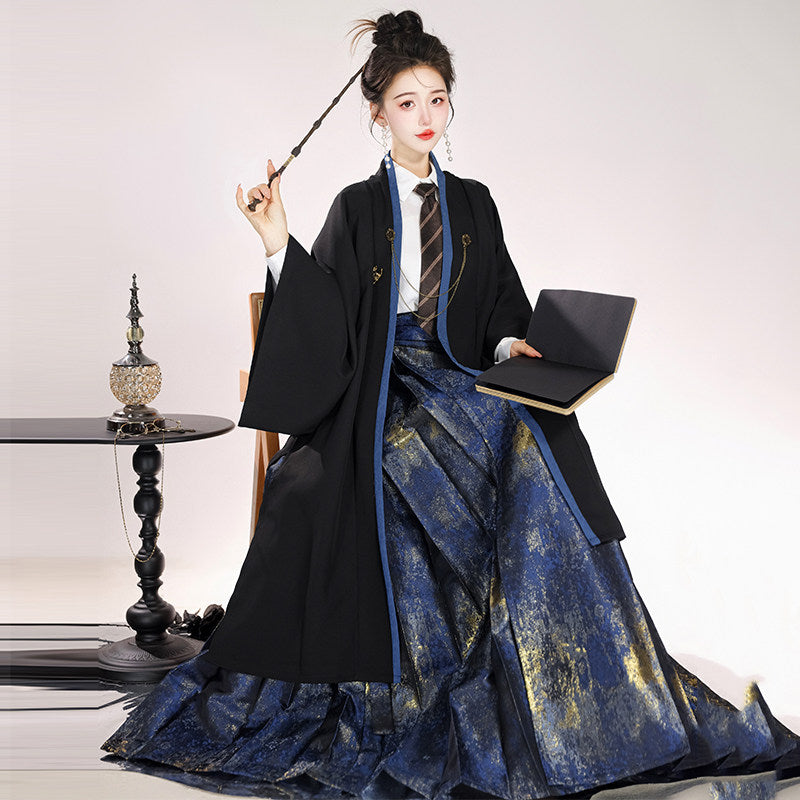 Song Dynasty Changgan Temple Jacket and Mamianqun - Glided Scales 鎏金之鳞 ...