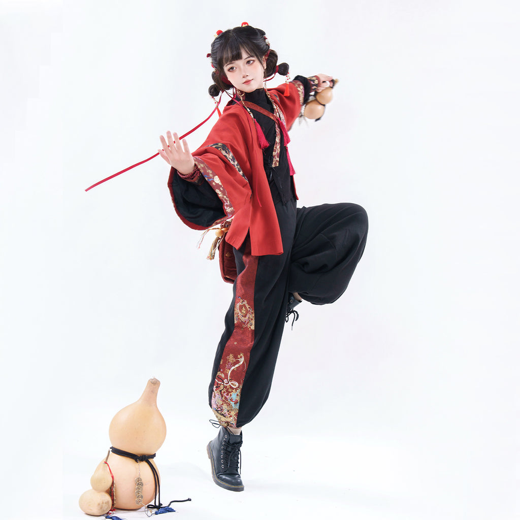 Modern Ming Dynasty Chinese New Year Festival Hanfu | Little God of We ...