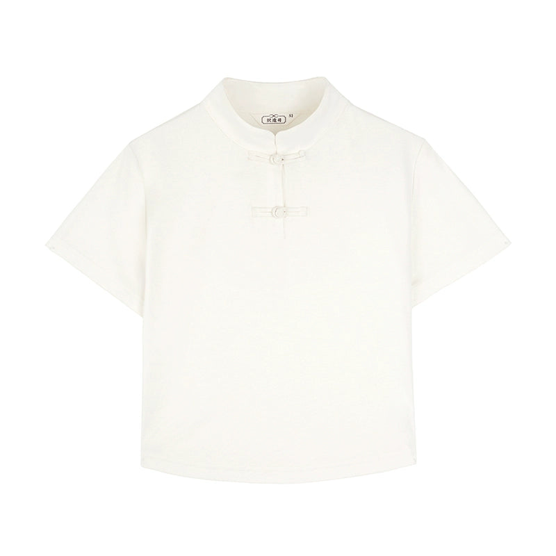 Ming Dynasty Modern Hanfu Top and Mamianqun Mini Skirt - Path of Flowe ...