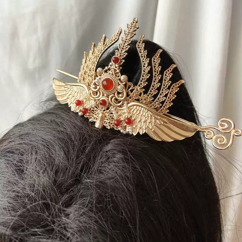 Unisex Hanfu Crowns, Headpieces, Fantasy-Inspired Accessories – Hanfu Story