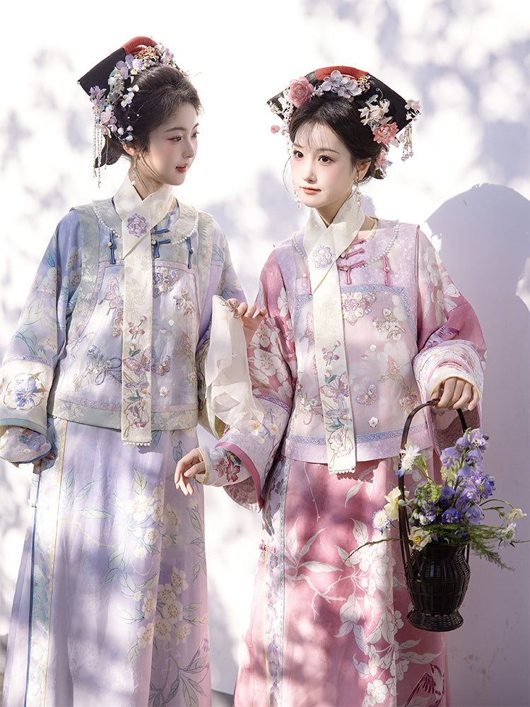 Hazy Moon 胧月 - Qing Dynasty Manchu Traditional Costume (Preorder ...