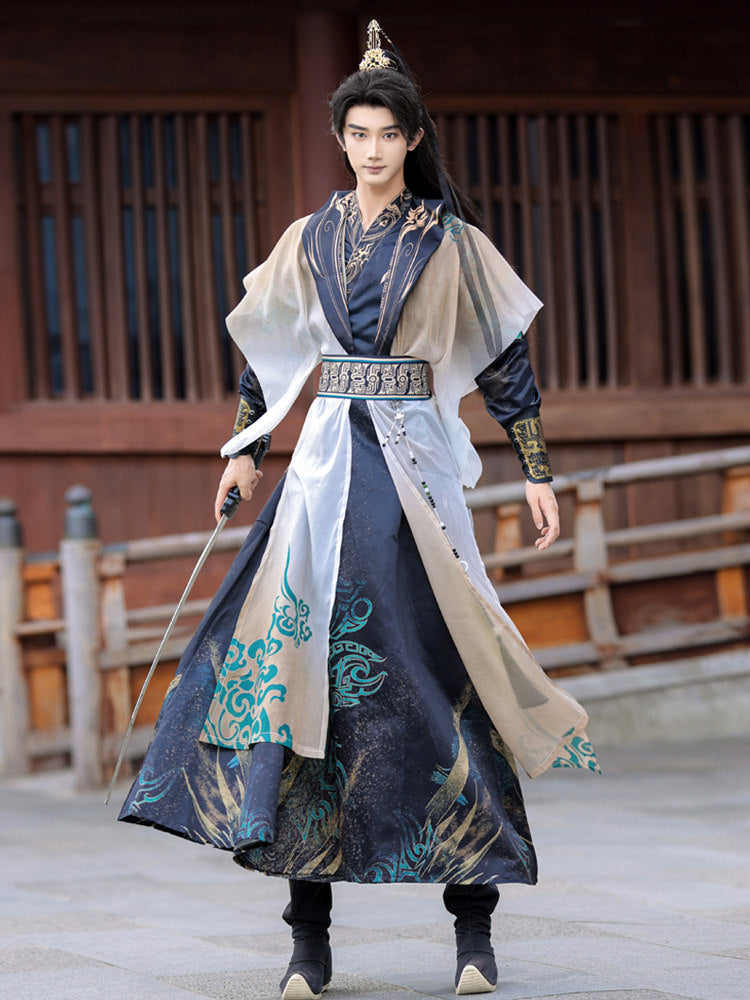 Depths of Heaven Wuxia Hanfu Set | Chinese Fantasy Period Drama Style ...