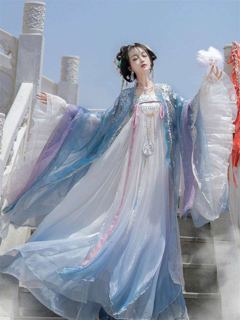 Qingyu Fairy 青羽仙子 - Tang Dynasty Style Qixiong Ruqun – Hanfu Story