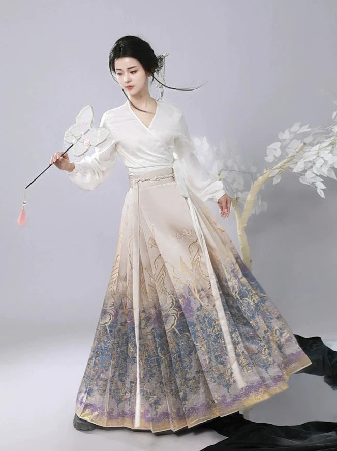 Ming Dynasty Modern Hanfu, Mamianqun, Dainty Flight 小蝴蝶 – Hanfu Story
