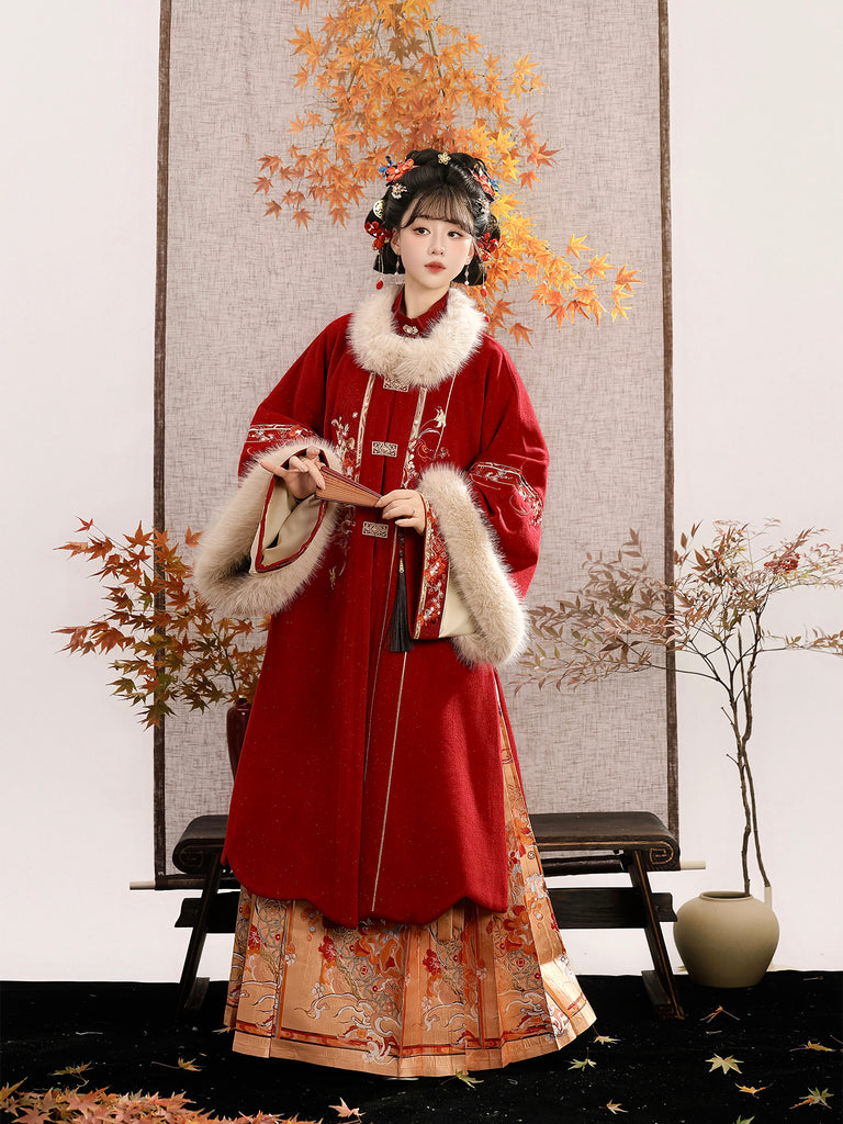 Festive Ming Dynasty Chinese New Year Hanfu - Passing Years 馥影流光 (Preo ...