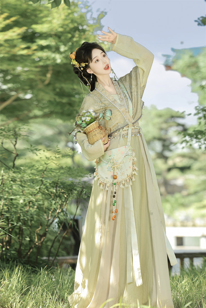 Fushengji 浮生记 - Tang Dynasty Style Beizi Qiyao Ruqun – Hanfu Story