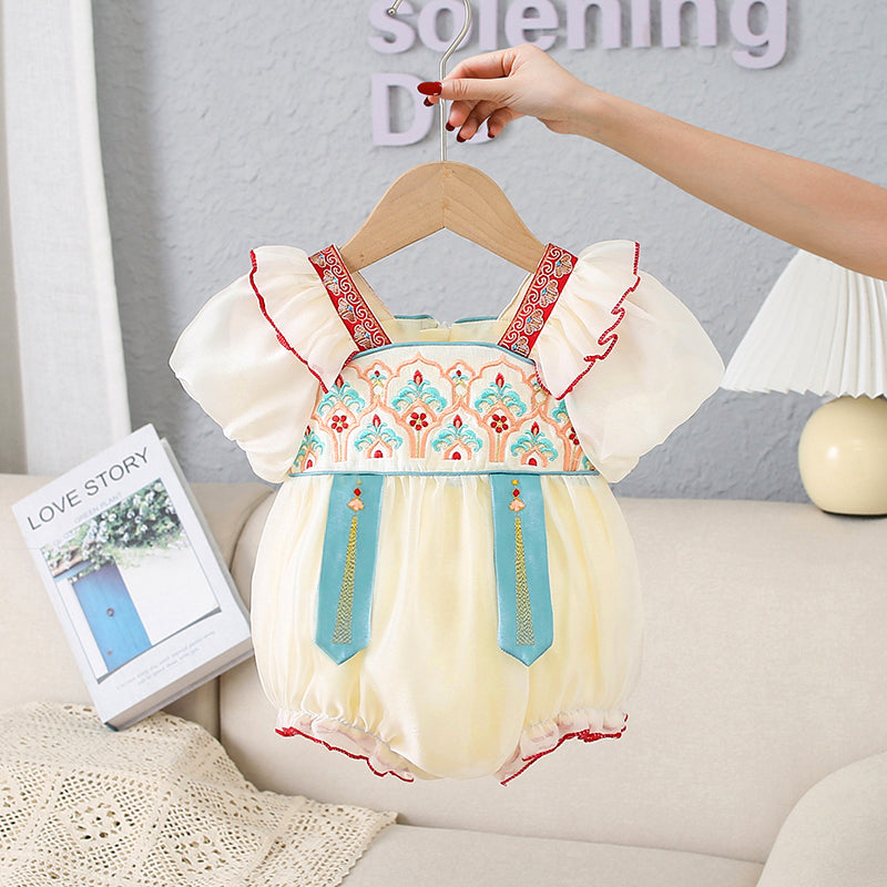 Little Fairy - Chinese Hanfu Style Baby Onesies for Girls – Hanfu Story