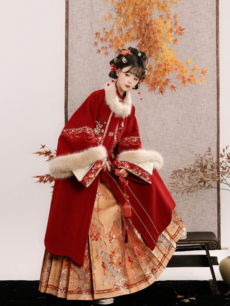 Festive Ming Dynasty Chinese New Year Hanfu - Passing Years 馥影流光 (Preo ...