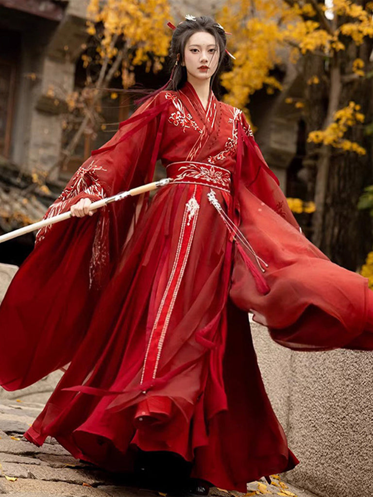 Wei Jin Dynasty Men and Women Qiyao Ruqun Hanfu | Siyuan 司缘 – Hanfu Story