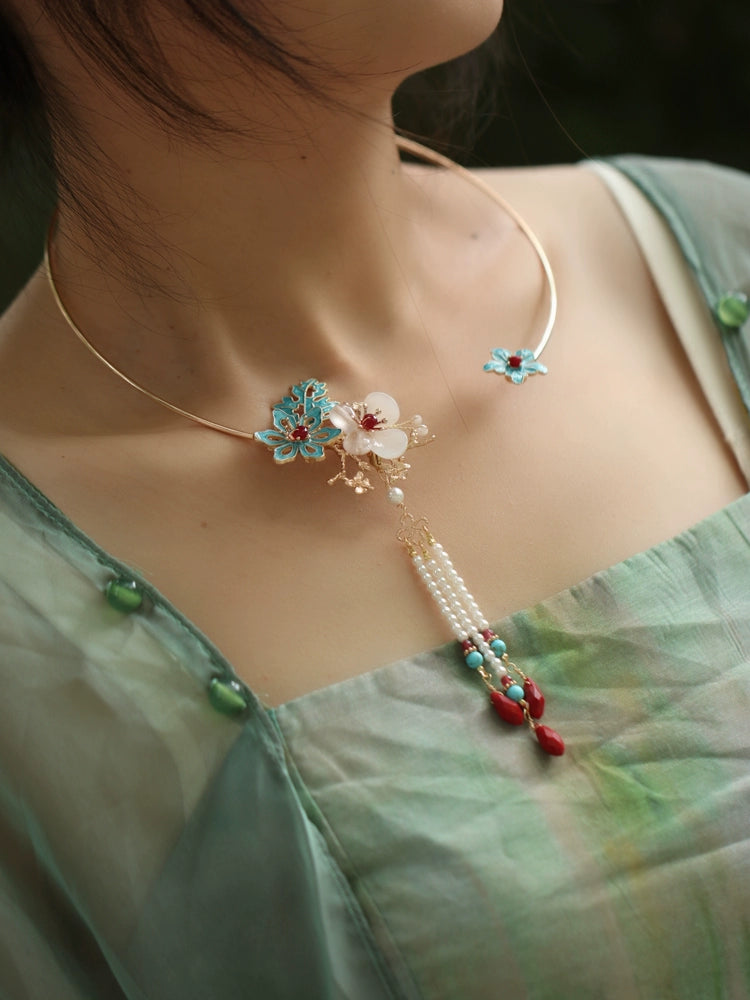 Willow Burnt Chinese Style Necklace – Hanfu Story