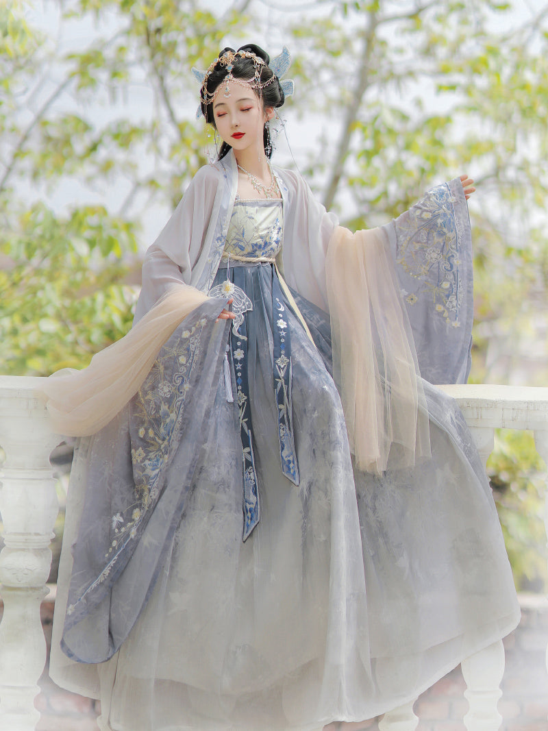 Xiaoxiang 潇湘 - Tang Dynasty Style Hanfu Dress Heziqun – Hanfu Story