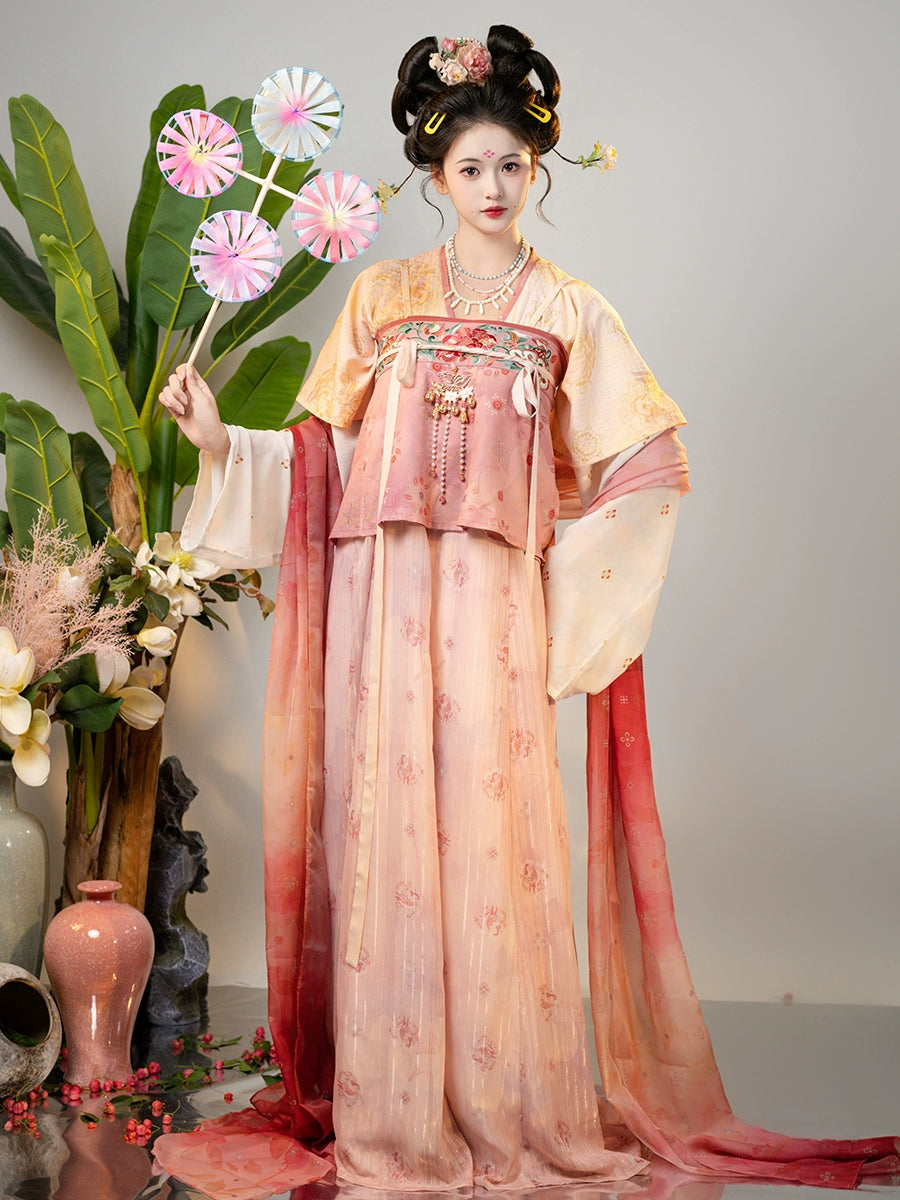 Qiuli 秋漓 - Tang Dynasty Historical Restoration Qixiong Ruqun – Hanfu Story