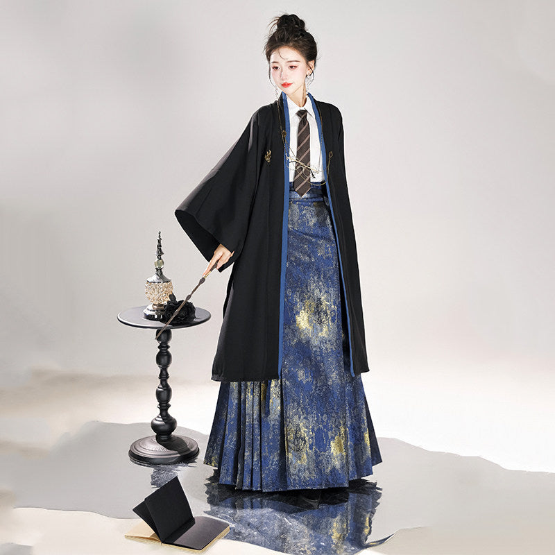 Song Dynasty Changgan Temple Jacket and Mamianqun - Glided Scales 鎏金之鳞 ...