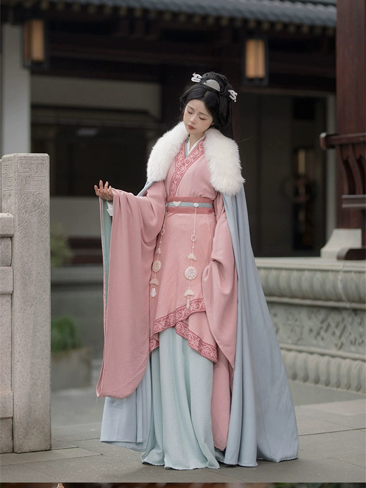 Xiaoyu 小玉 - Wei Jin Fairy Style Cross Collar Qiyao Ruqun – Hanfu Story