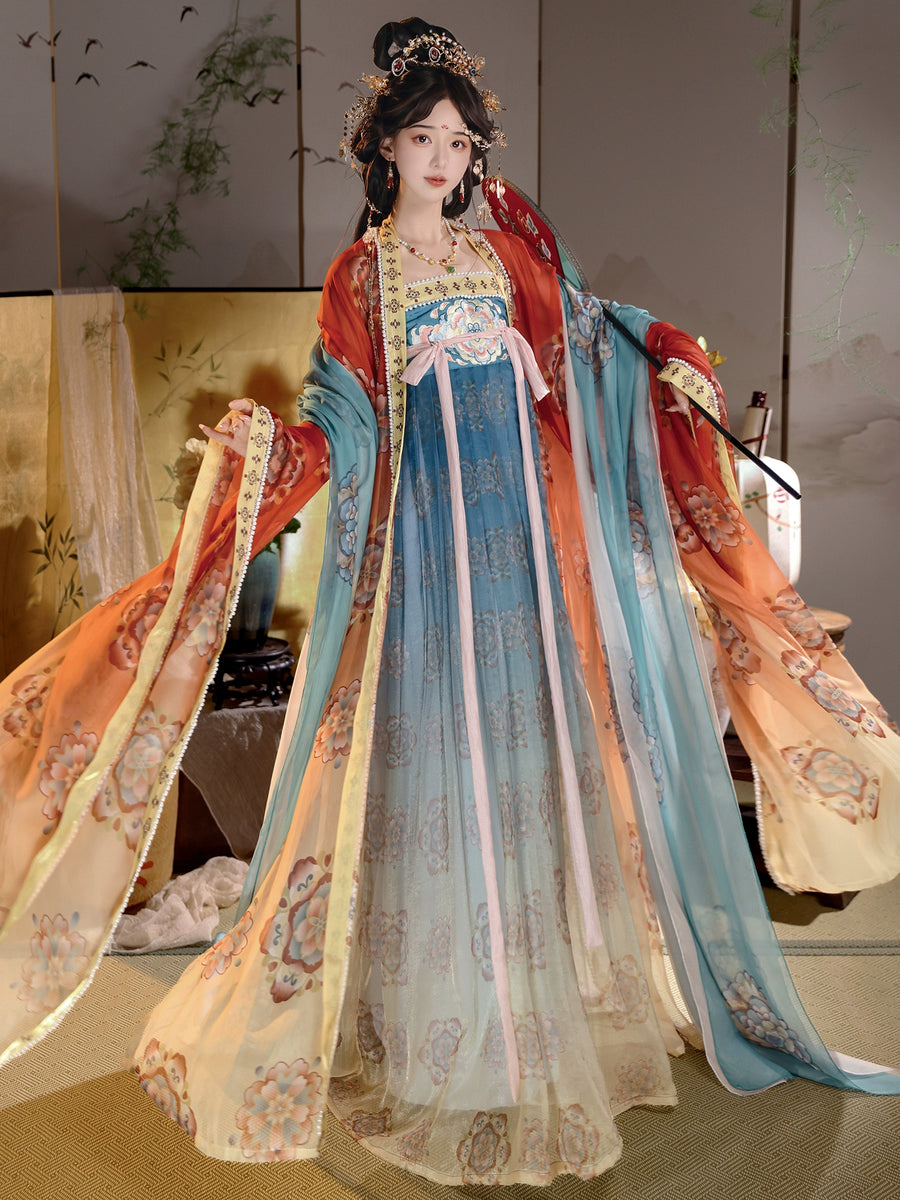 Daifei - Tang Dynasty Style Qixiong Ruqun – Hanfu Story