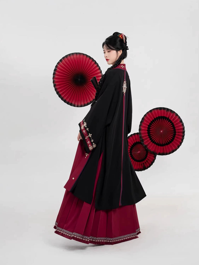 Ming Dynasty Modern Hanfu Mamianqun Outfit - Yanlan 嫣兰 – Hanfu Story