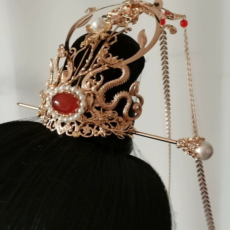 Unisex Hanfu Crowns, Headpieces, Fantasy-Inspired Accessories – Hanfu Story