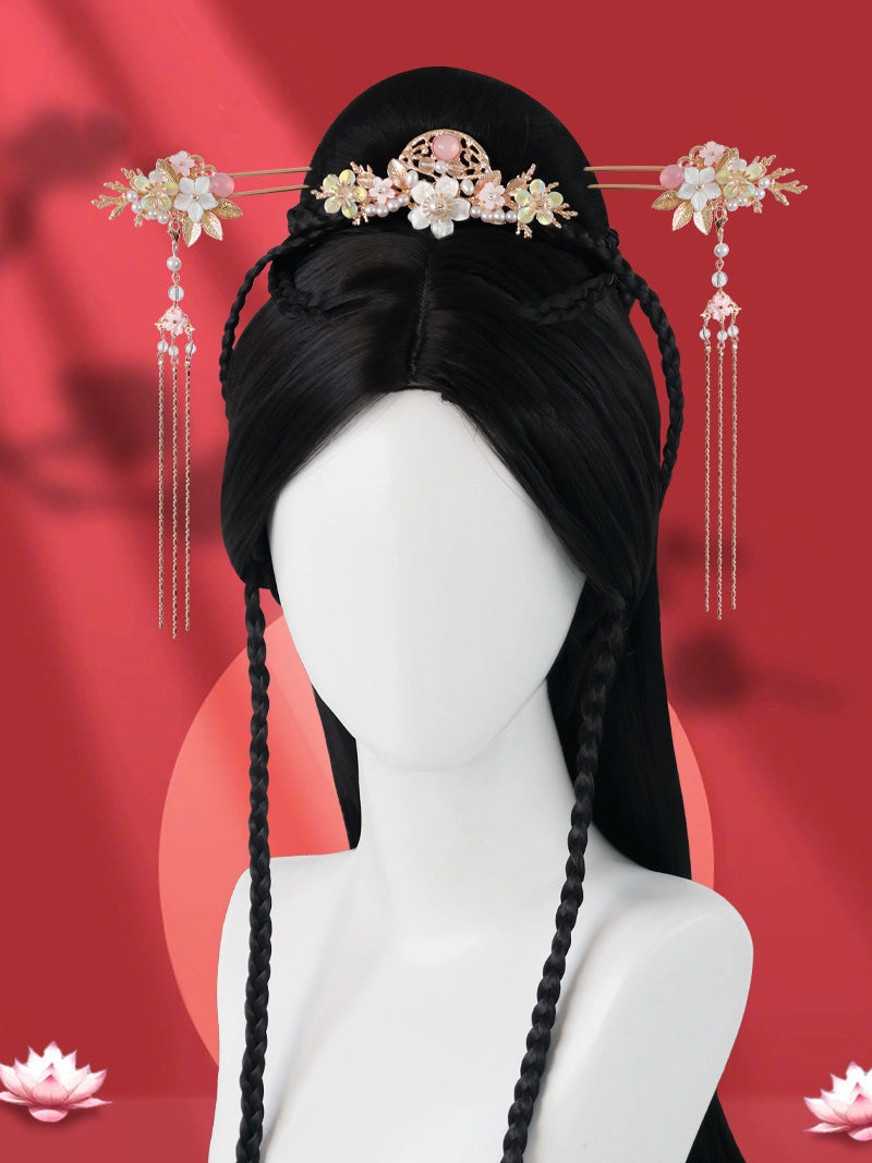 Costume Hanfu Hair Wigs, Styles, Buns, and Extensions for Women & Men ...
