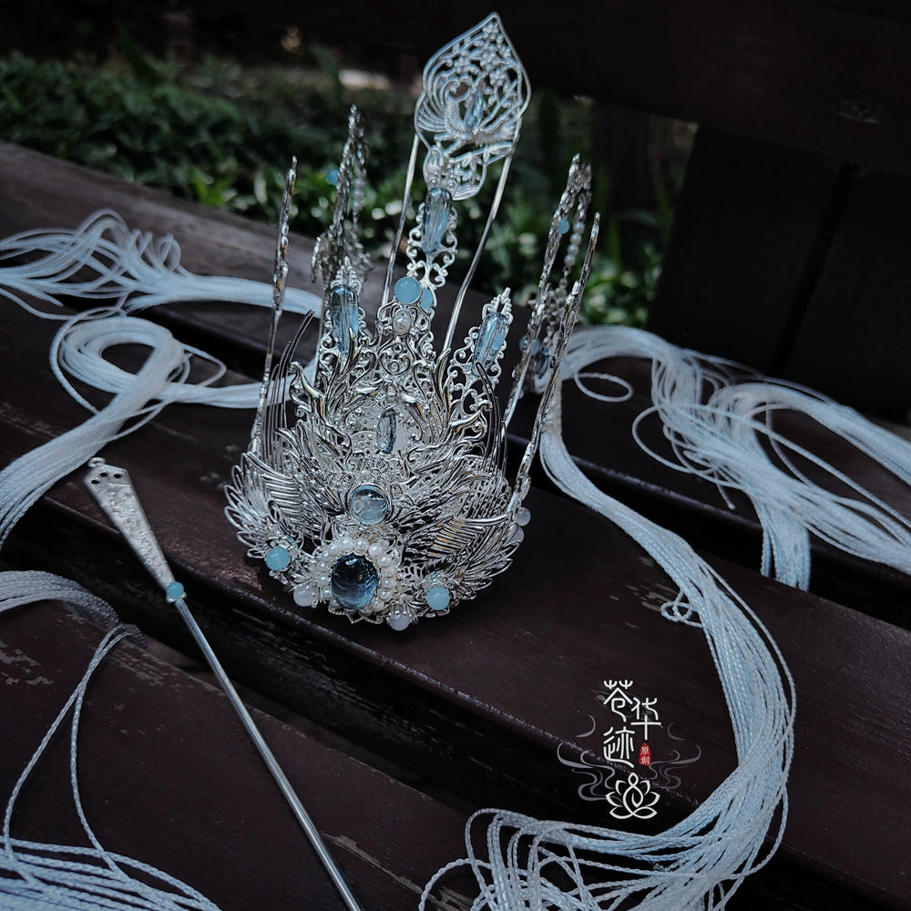 Unisex Hanfu Crowns, Headpieces, Fantasy-Inspired Accessories – Hanfu Story