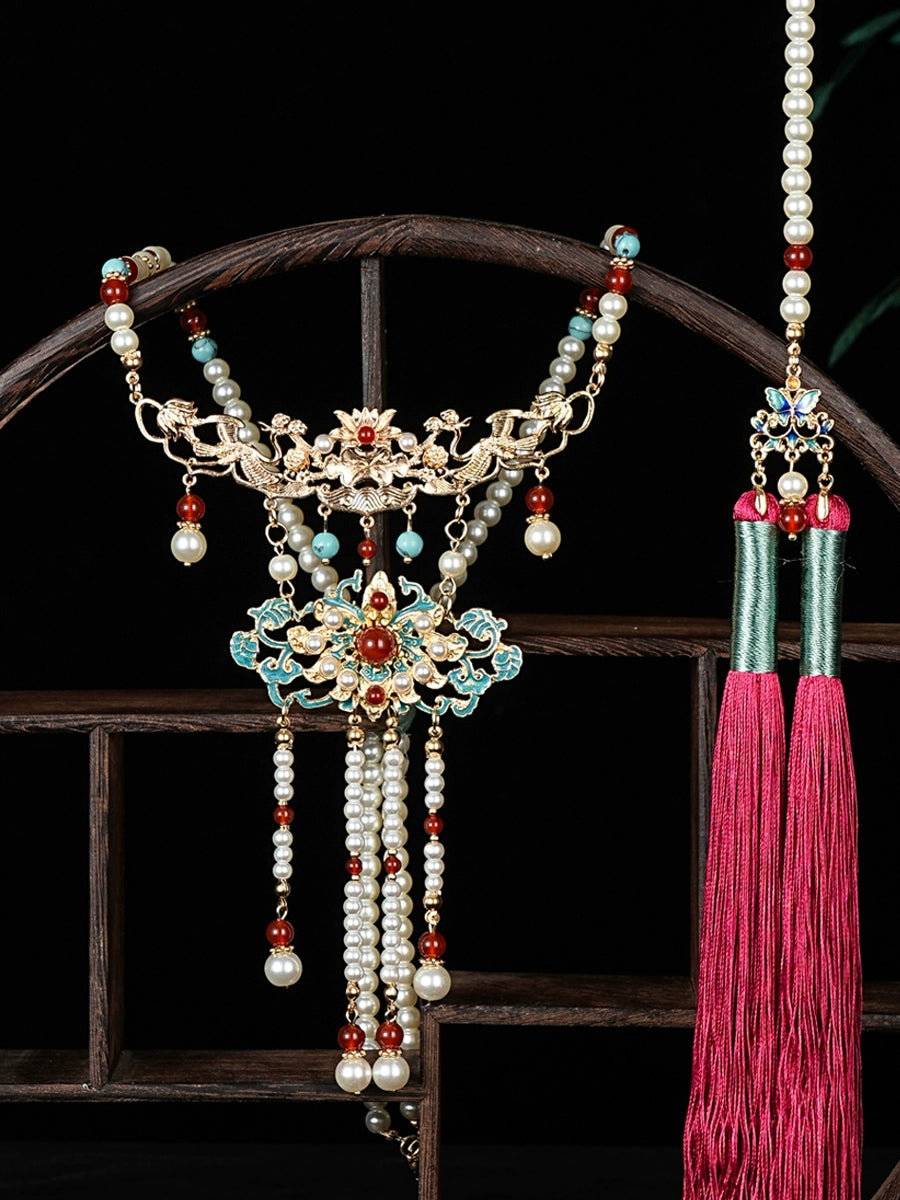 Crane Chinese Style Necklace – Hanfu Story