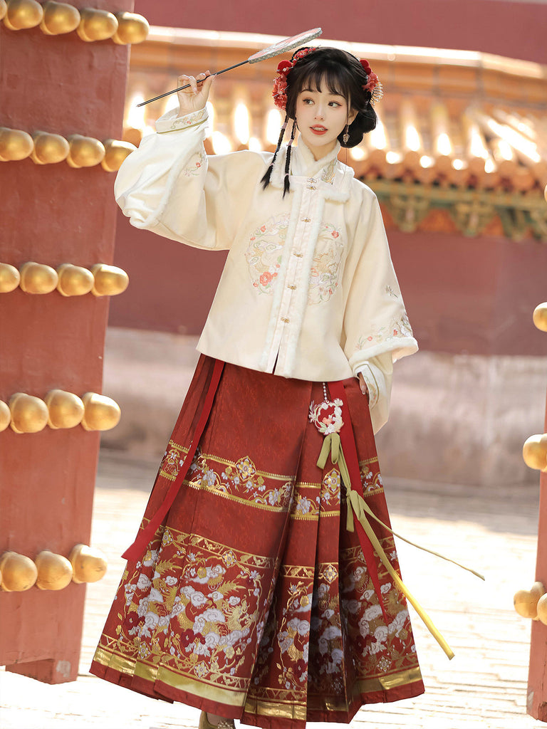 Ming Dynasty Chinese New Year Festival Hanfu | Moonlit Night 月夜 – Hanfu ...