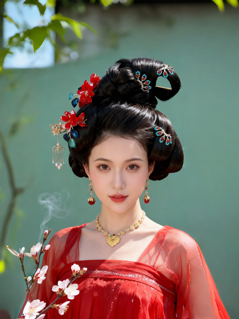 Shuangxi Earrings | Hanfu Jewelry – Hanfu Story